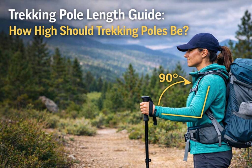 How High Should Trekking Poles Be? A Practical Length Guide